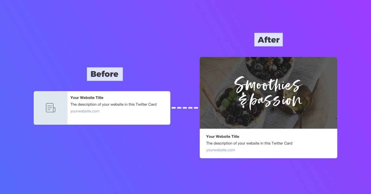 How to get large Facebook & Twitter link thumbnails - Placid.app